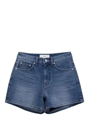DUNST Faded Denim Shorts - Blue