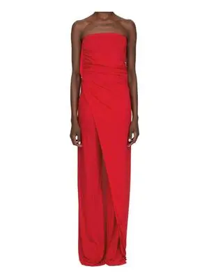 RICK OWENS Rick Owens Lilies Draped Slit Top