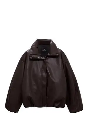 ANINE BING Cyrus Leather Jacket - Black