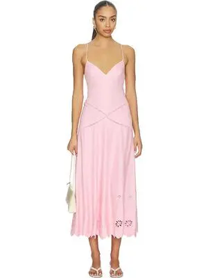 Astr The Label Lainey Dress - Pink