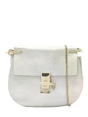 Chloé Chloé Drew Crossbody Bag Silver