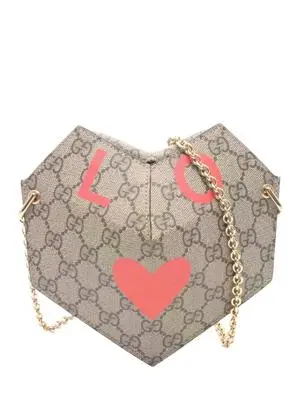 Gucci Ophidia Gg Supreme Shoulder Bag - Neutrals