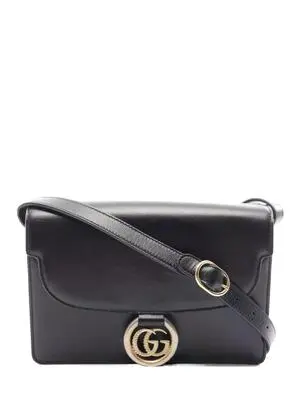 Gucci Double G Shoulder Bag - Black