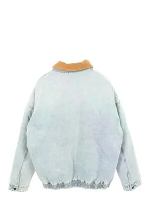 Miu Miu Padded Denim Jacket - Blue