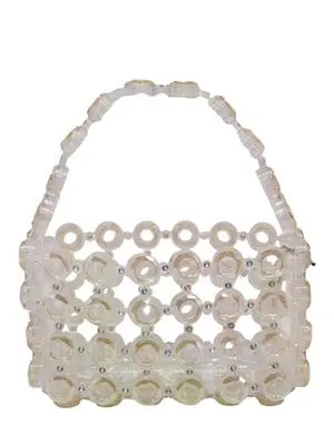 SWAROVSKI Somnia Crystal Embellished Handbag - Neutrals