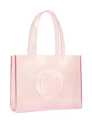 Tory Burch Small Ella Clear Tote - Flamingo Pink