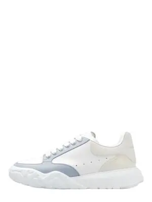 Alexander McQueen Court Trainer - White/blue/beige