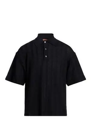 Missoni Polo Shirt Size Cotton, Viscose - Black