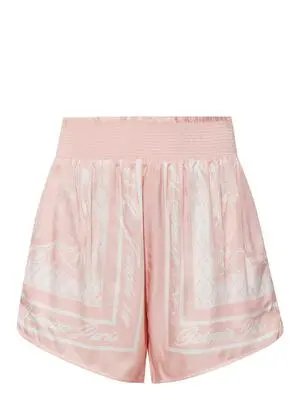 Balmain Printed Shorts - Pink