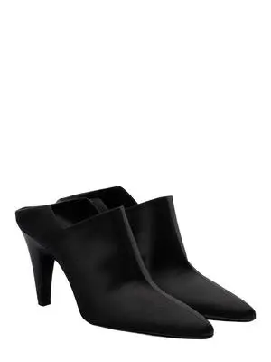 Alaïa Cone Heel Mules - Black