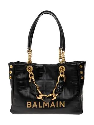 Balmain Small 1945 Soft Bag - Black