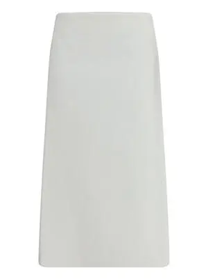 RIER Riere Bonded Cotton Skirt - White