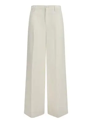 7FOR 7 For All Mankind Cotton Denim Jeans - White