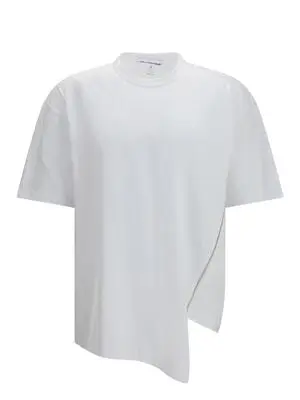 COMME DES GARÇONS Cotton T-hirt With Ide Zipper