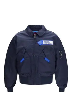 GR10K X Alpha Industries Cwu-45 Flight Bomber Jacket - Blue