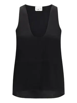 SA SU PHI Sleeveless Top - Black