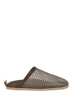 FORTE_FORTE FORTE FORTE Embellished Mesh Mules