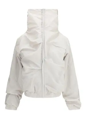 ALAINPAUL High Collar Jacket - Grey