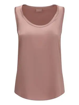 Brunello Cucinelli Sleeveless Silk Top - Pink