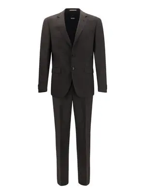 Hugo Boss Virgin Wool Suit - Grey