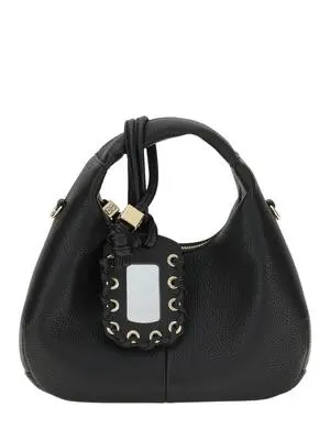 GANNI Hobo Mini Handbag - Black