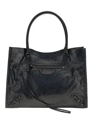 Balenciaga Small Le City Tote Bag - Black