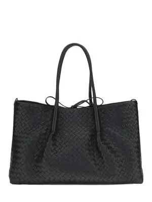 Bottega Veneta Bottega Veneta Pinacoteca Tote Bag Black