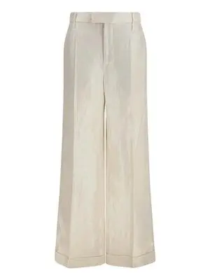 BRUNELLO CUCINELLI BRUNELLO CUCINELLI Linen Tailored Pants