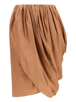 Chloé Wrap Skirt - Beige