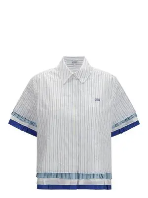 LOEWE LOEWE Striped Short-Sleeve Shirt