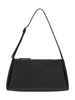 Calvin Klein Aurelis Handbag In Smooth Leather - Black