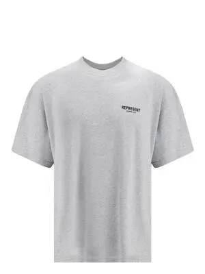 REPRESENT Cotton T-shirt - Grey