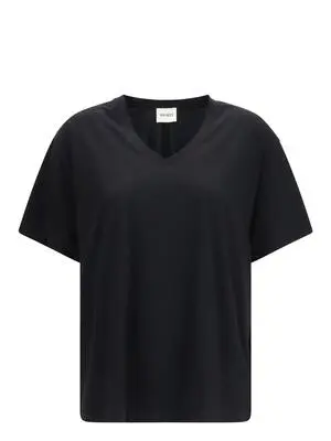 KHAITE KHAITE Linda V-Neck T-Shirt