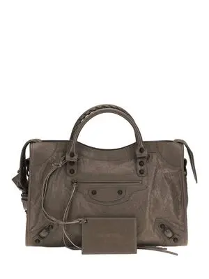 Balenciaga Balenciaga Le City Medium Handbag Green