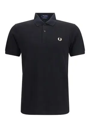 Fred Perry M3 Cotton Piqué Polo Black