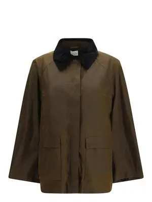 TOTEME Country Jacket With Velvet Collar - Brown