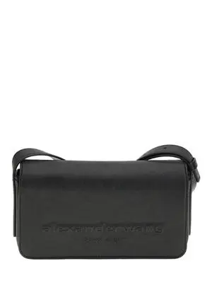Alexander Wang Leather Shoulder Bag - Black