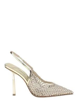 LE SILLA LE SILLA Gilda Embellished Stiletto Pumps Gold