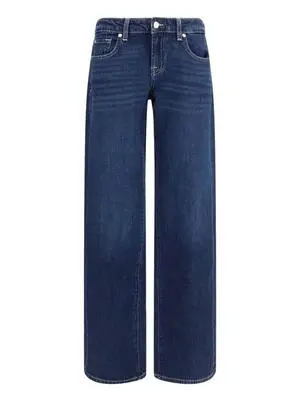 7FOR 7 For All Mankind Low Straight Leg Jeans - Blue