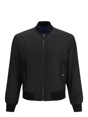 Versace Reversible Bomber Jacket - Black