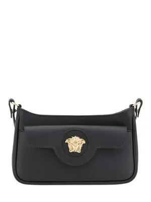 Versace Mini Medusa Shoulder Bag - Black