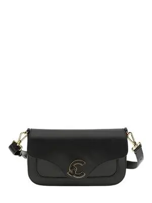 COCCINELLE C-me Shoulder Bag - Black