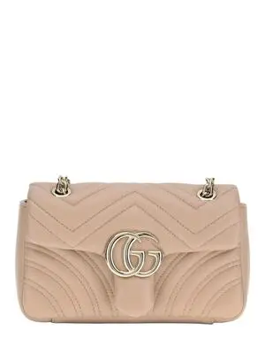 Gucci Gg Marmont Small Shoulder Bag - Pink