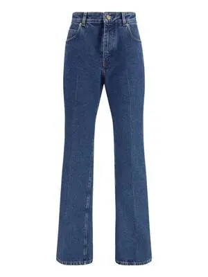 Balmain Straight-leg Jeans - Blue