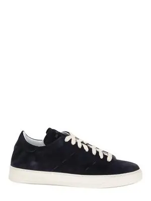 Kiton Suede Lace-up Sneakers - Blue