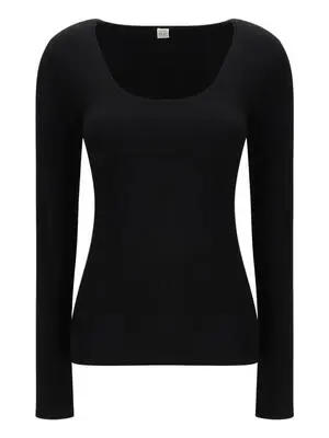 TOTEME Compact Sweater - Black