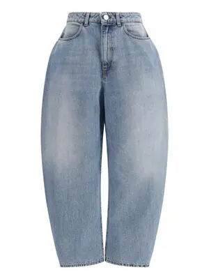 RÓHE ROHE Straight-Leg Barrel Jeans Blue