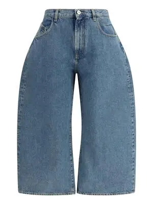 Attico Wide Leg Jeans - Blue