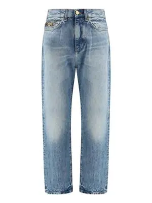 Versace Distressed Jeans - Light Blue