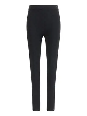 Gucci Elatic Gg Jacquard Legging - Black